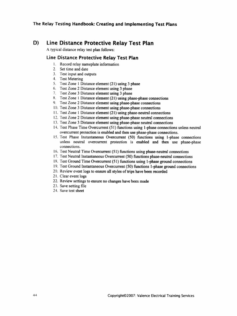 58 PDFsam The Relay Testing Handbook Cap 4 | PDF