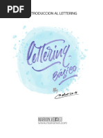 Villanueva, Fernanda - Lettering - Del Trazo Al Vector | PDF