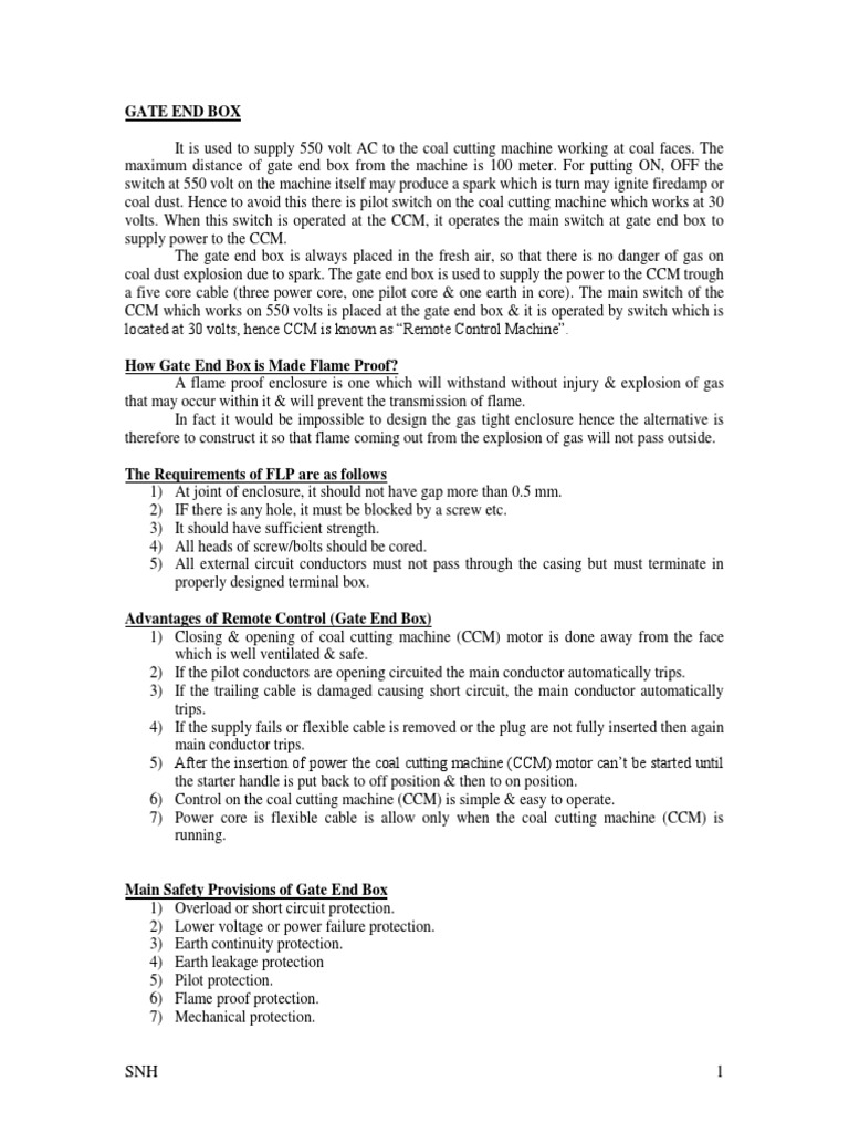 Gate End Box | PDF | Relay | Switch