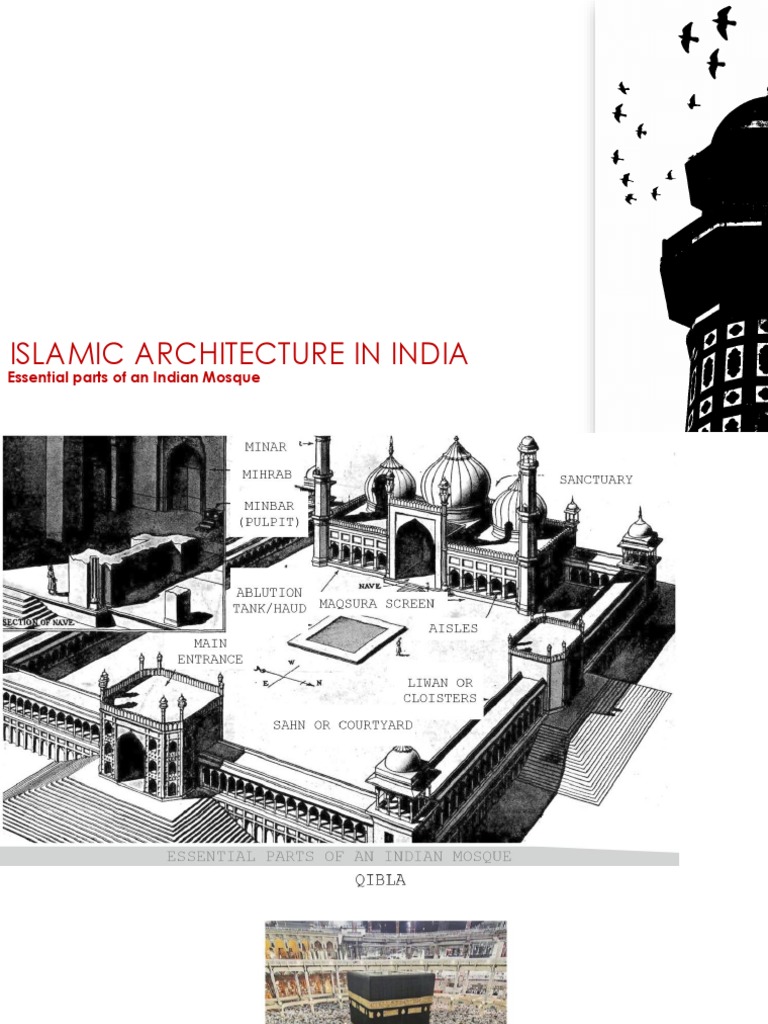 Essential Parts of an Indian Mosque | PDF