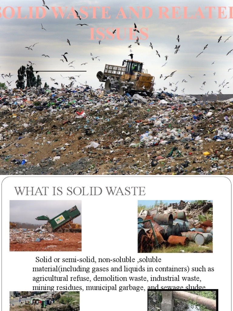 Solid Waste Presentation | PDF | Municipal Solid Waste | Waste