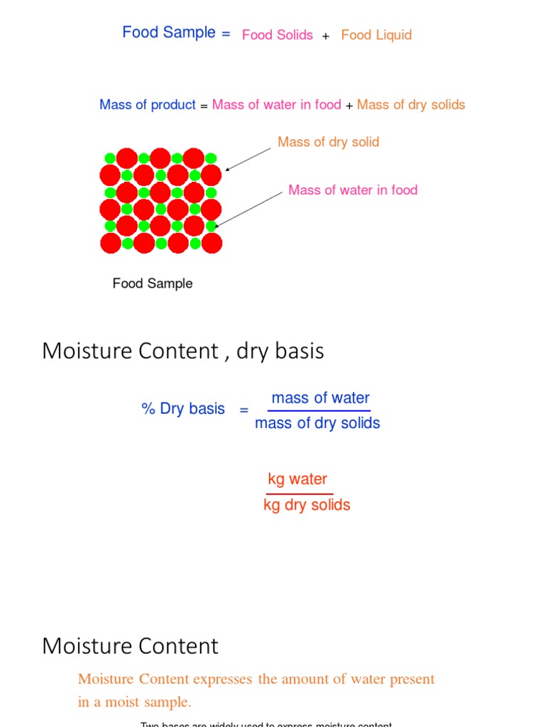 Mass and Energy Balance in Food Processing | PDF | Mass | Water