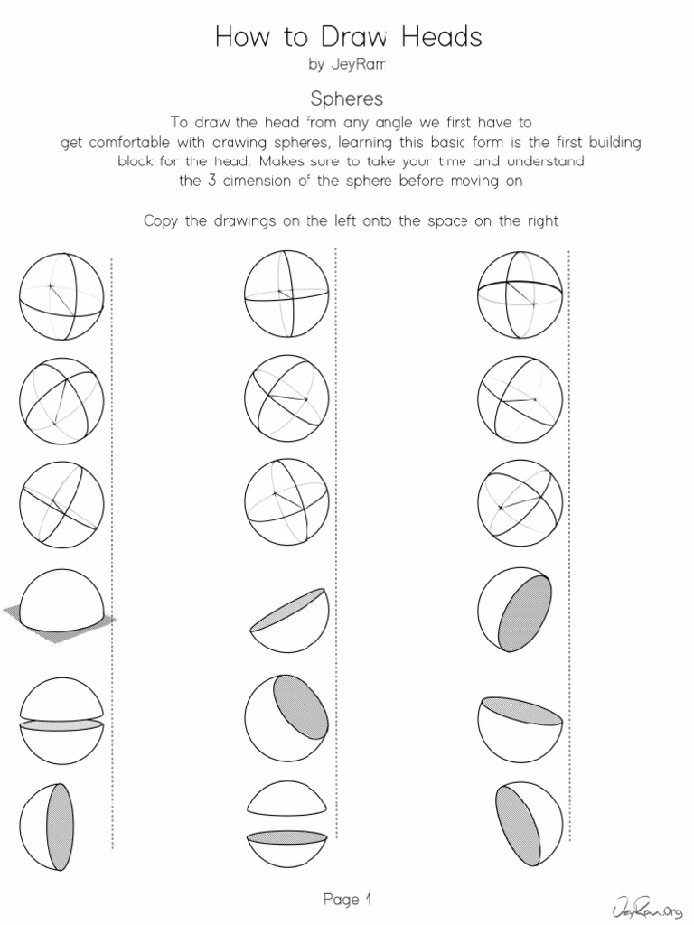 Head Drawing by JeyRam | PDF