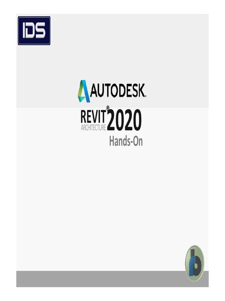 Hands-On (Revit Architecture) - 2020 | PDF | Auto Cad | Autodesk Revit