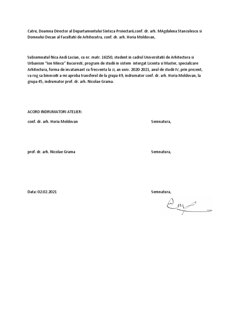 Cerere Transfer | PDF