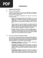 Ficha Tecnica PTAR | PDF | Gasolinera | Aguas residuales