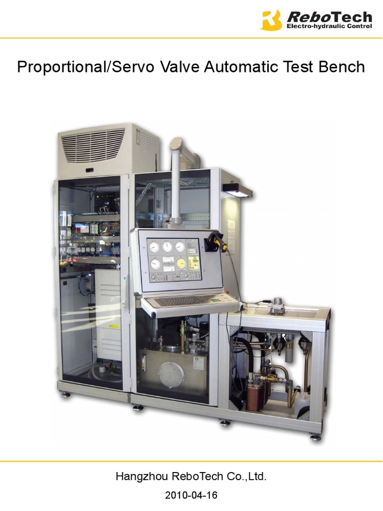 Servo Valve Test Bench Features | PDF | Amplifier | Data Acquisition