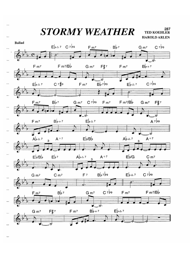 Stormy Weather | PDF