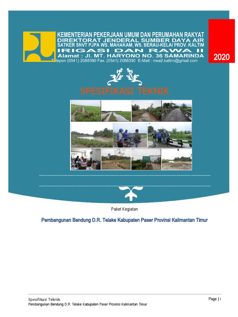 Tanggul Penutup | PDF | Teknologi & Rekayasa