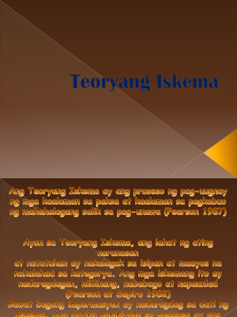 Teoryang-Iskema | PDF