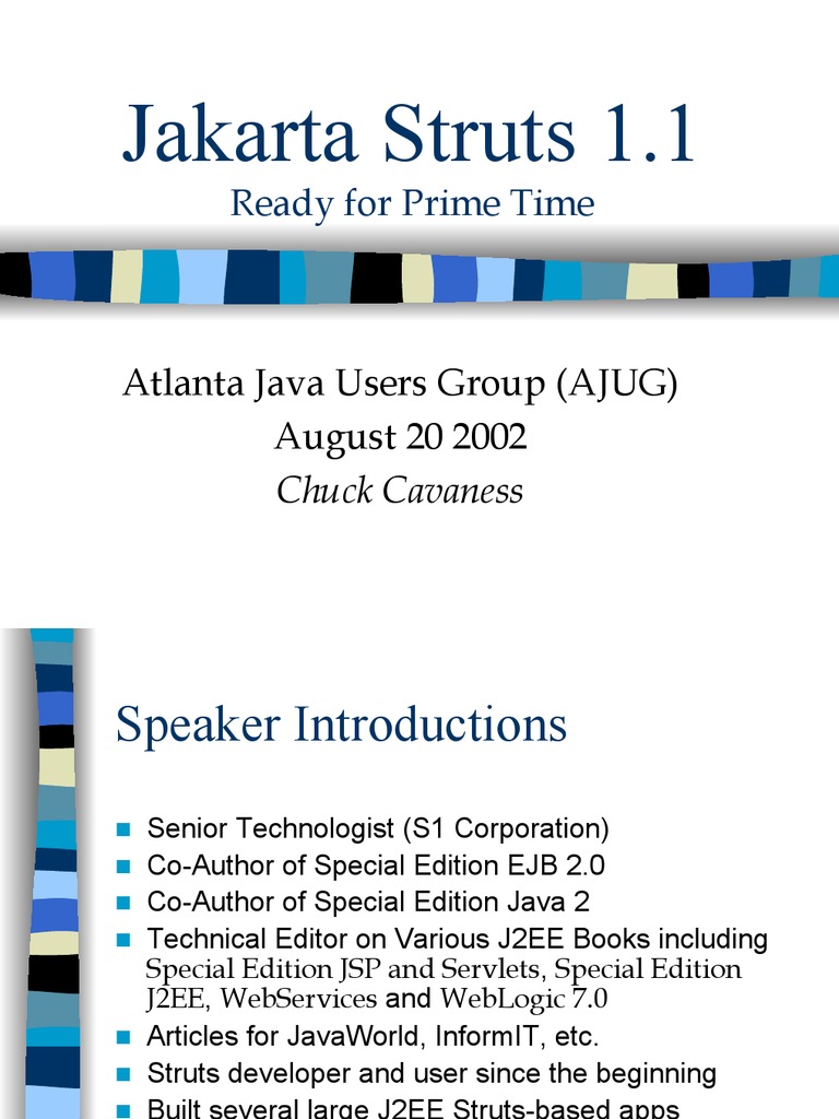 Jakarta Struts 1.1: Ready For Prime Time | PDF | Art