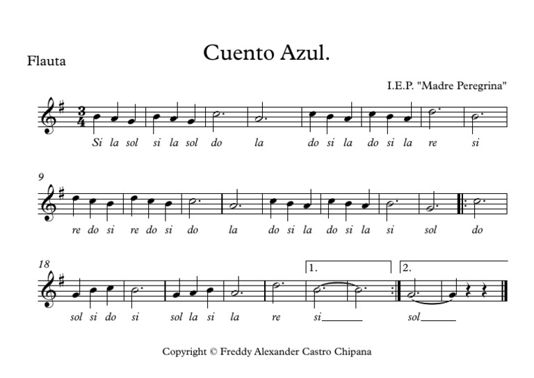 Cuento Azul | PDF