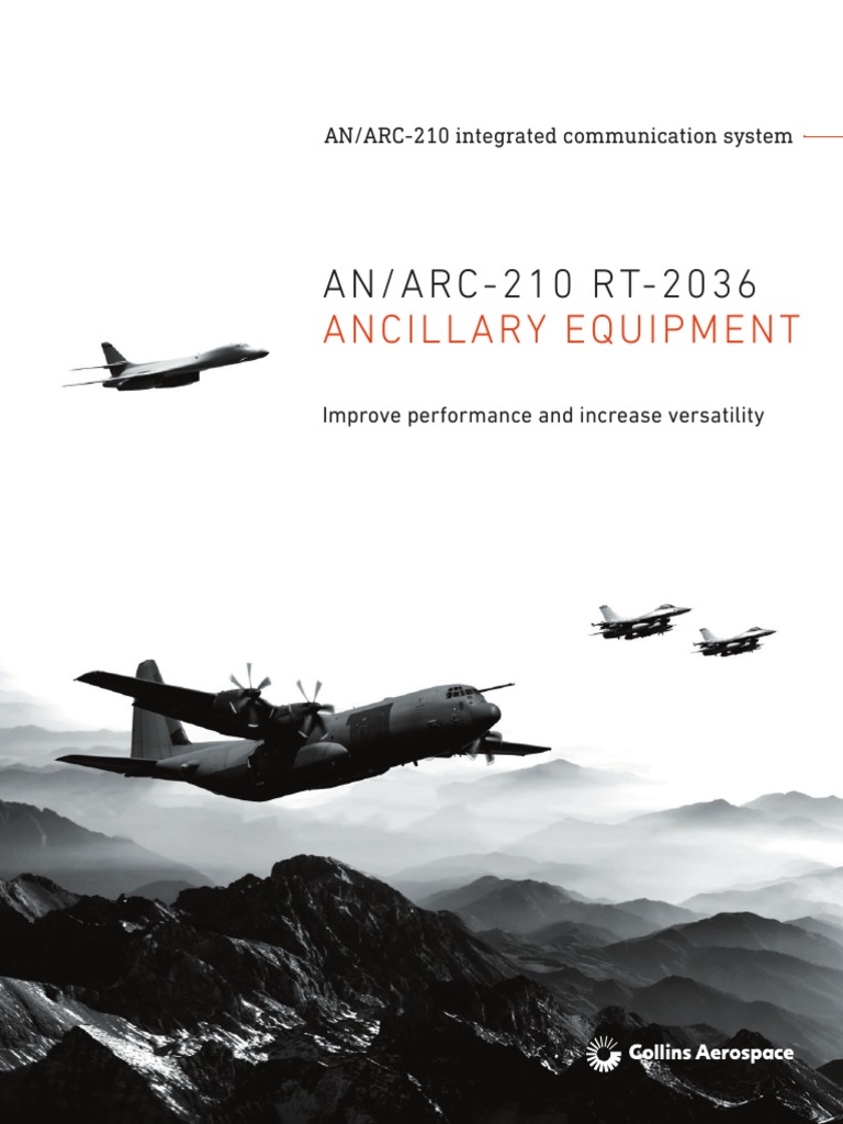 ARC-210 RT-2036 Ancillaries | PDF | Software | Radio