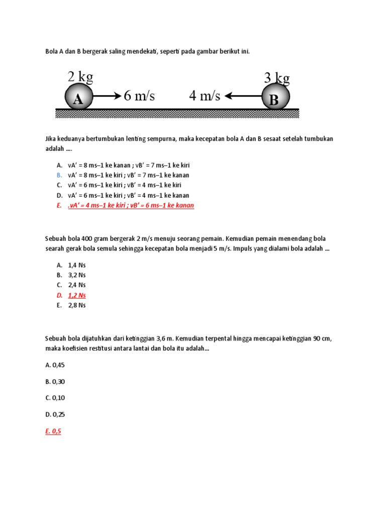 PH Momentum Dan Implus | PDF