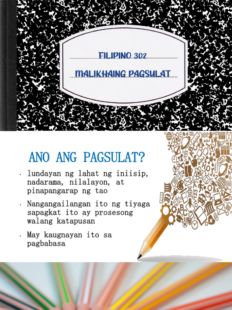 Filipino - Pagsulat | PDF