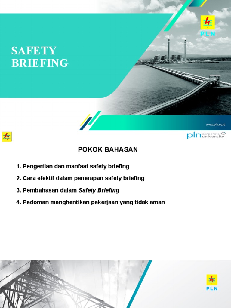 Panduan Efektif Safety Briefing K3 | PDF