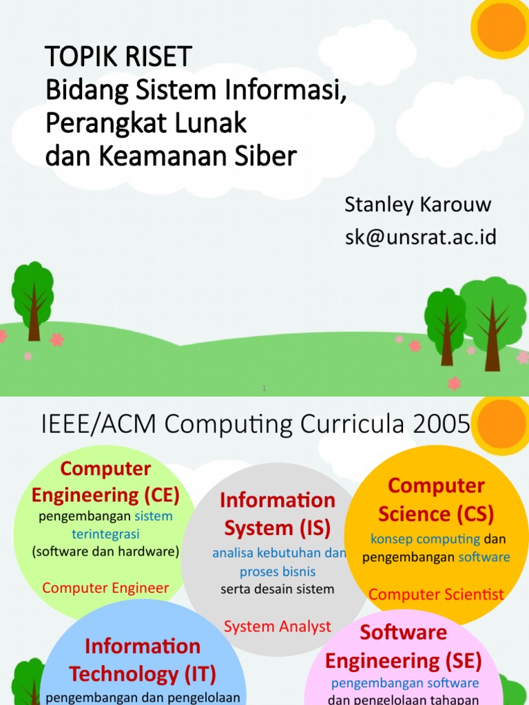 IEEE/ACM Computing Curricula 2005 Overview | PDF