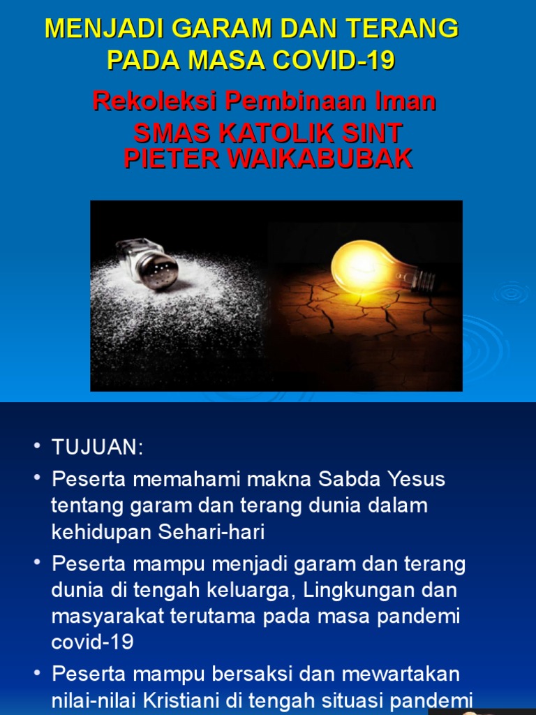 BAHAN REKOLEKSI (Autosaved) | PDF