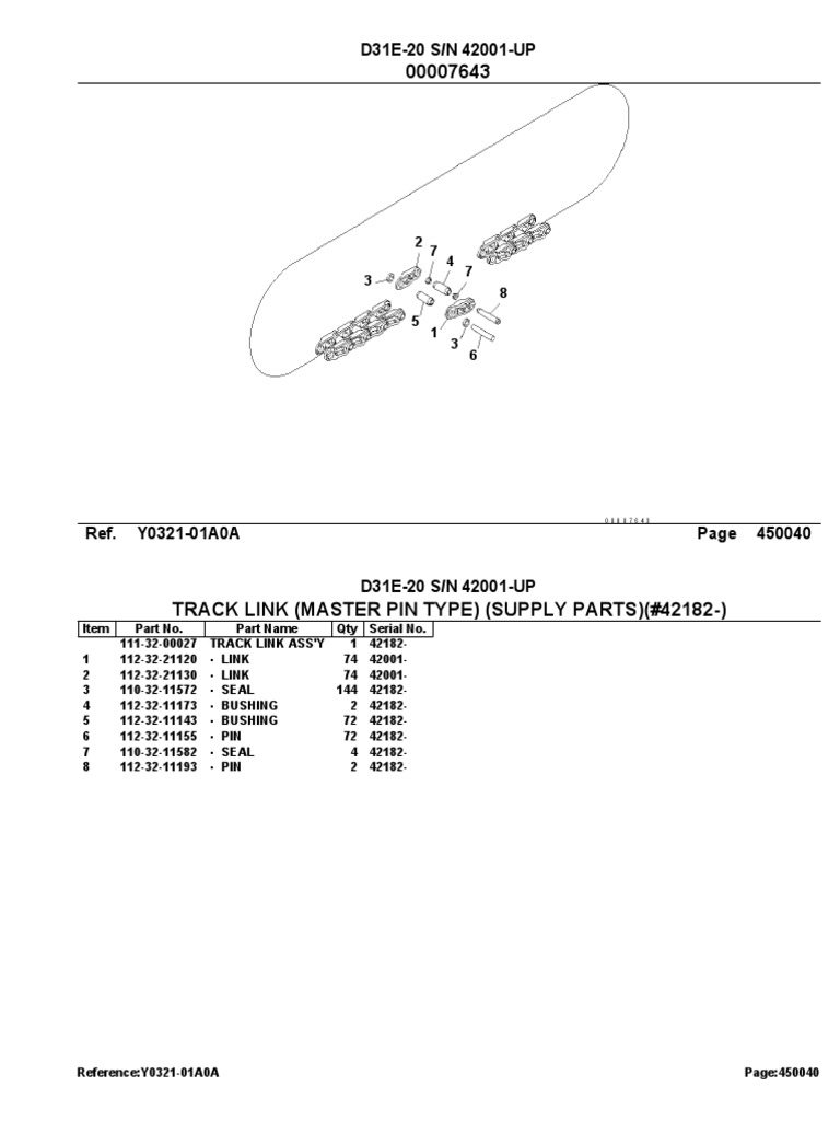 TRACK LINK MASTER PIN TYPE S.pdf1 | PDF