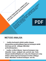 Contoh Kasus Analisa Horizontal Dan Vertikal | PDF