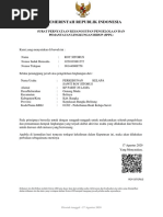 Contoh Format SPPL | PDF