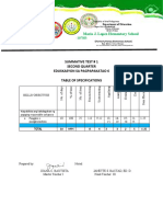 Kinder 2nd Grading Exam | PDF