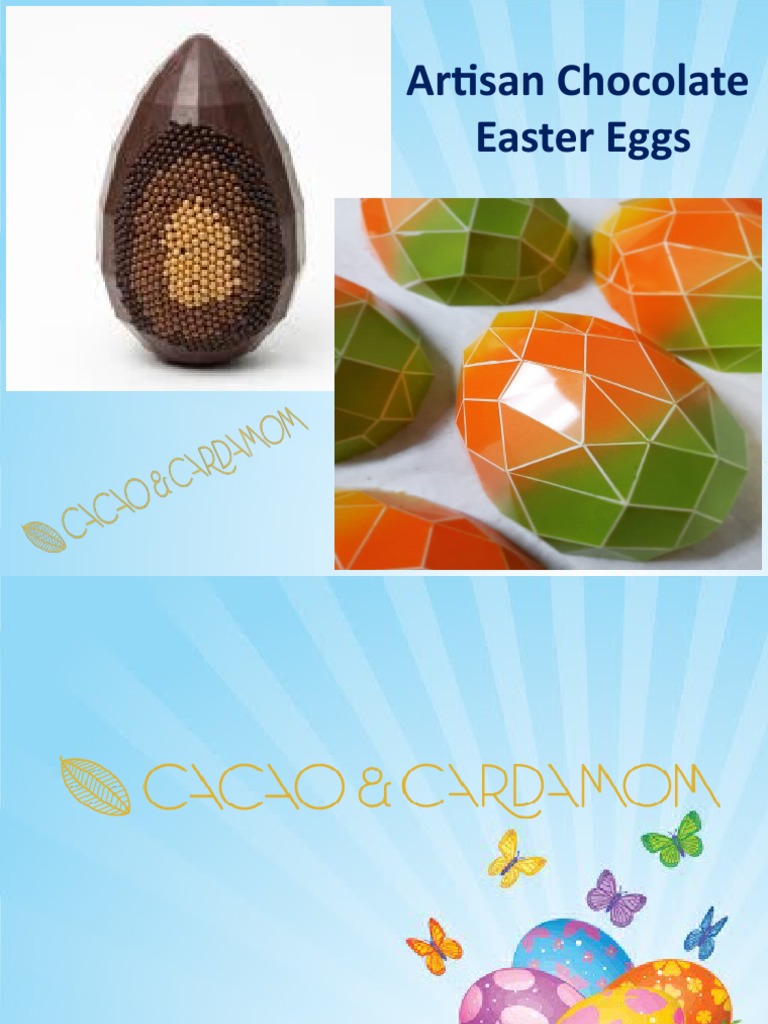 Artisan Chocolate Easter Eggs - Large Chocolate Eggs | PDF