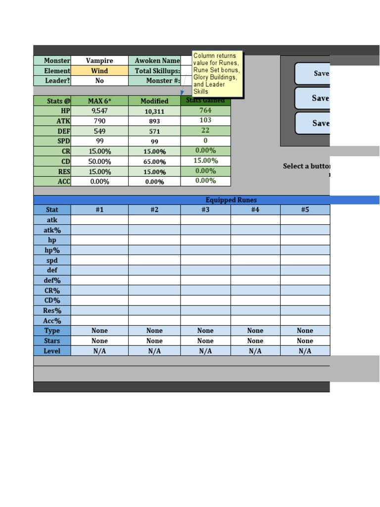 SW Rune Calculator | Download Free PDF | European Legendary Creatures ...