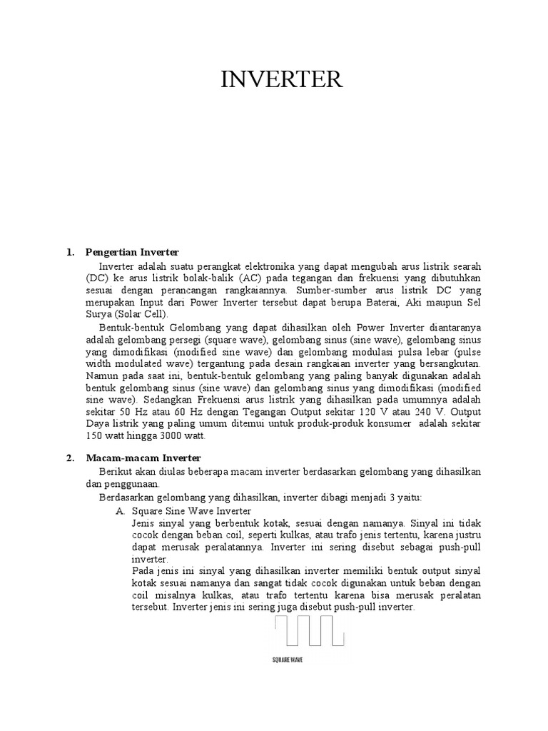 INVERTER | PDF