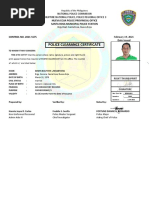 Voter's Certification Sample Document | PDF | Information Privacy ...