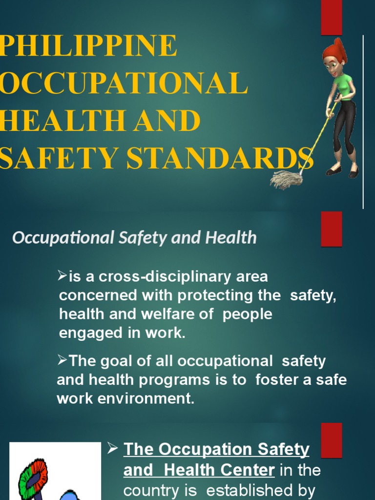 Philippine Occupational Health and Safety Standards | PDF | Hazards ...