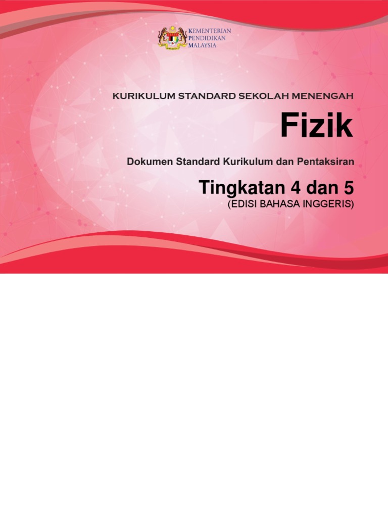DSKP KSSM Physics f4 & f5 | PDF