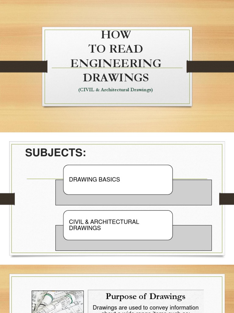 How To Read Engineering Drawings | PDF | Drawing | Teaching Mathematics