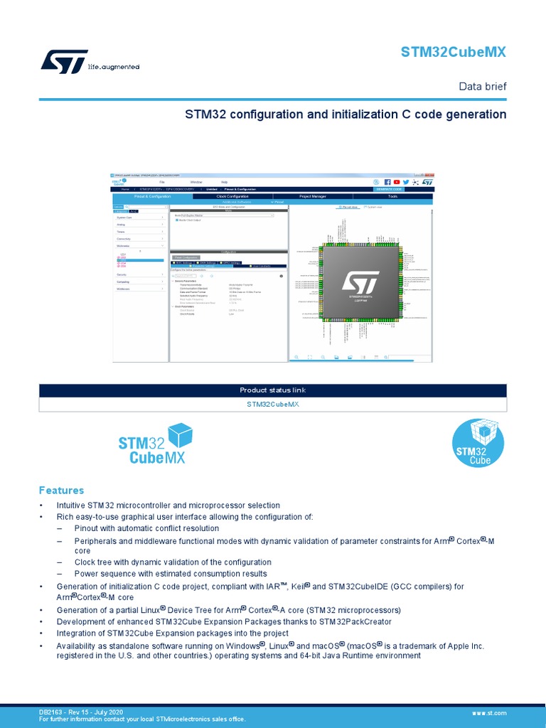STM32 Configuration and Initialization C Code Generation | PDF | Arm ...