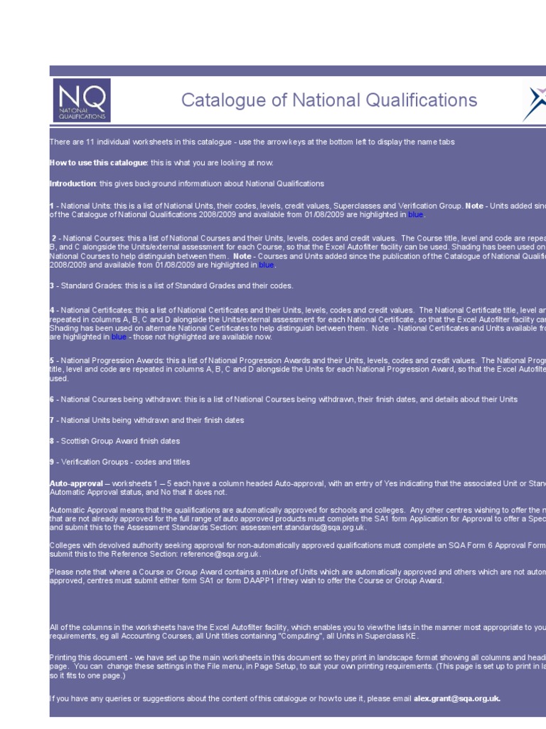 NQ Catalogue | PDF