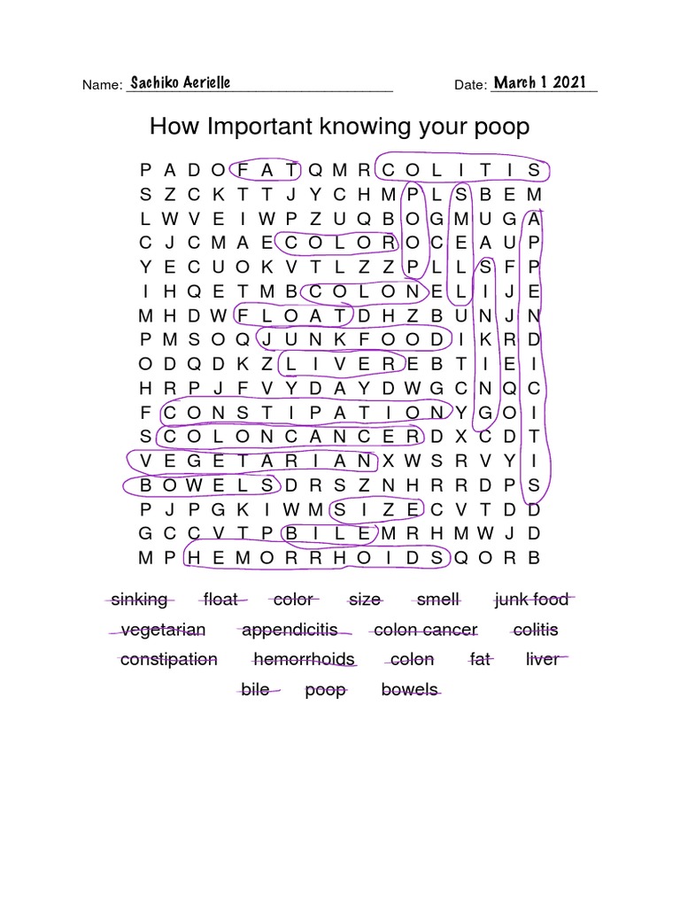 How Important Knowing Your Poop | PDF