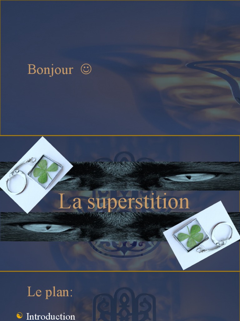 La Superstition | PDF | Superstitions | Religions et croyances