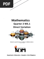 Learning Module: Mathematics Grade 9 Quarter 1 | PDF | Quadratic ...