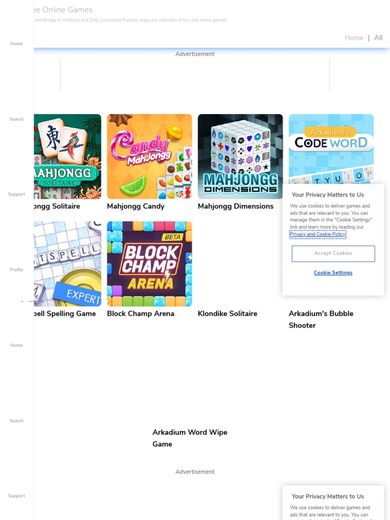 Play Free Online Games - Instantly Play For Free - Arkadium | PDF ...