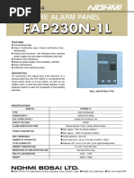 Nohmi - panelFAP 102R 10L PDF | PDF | Power Supply | Electrical ...