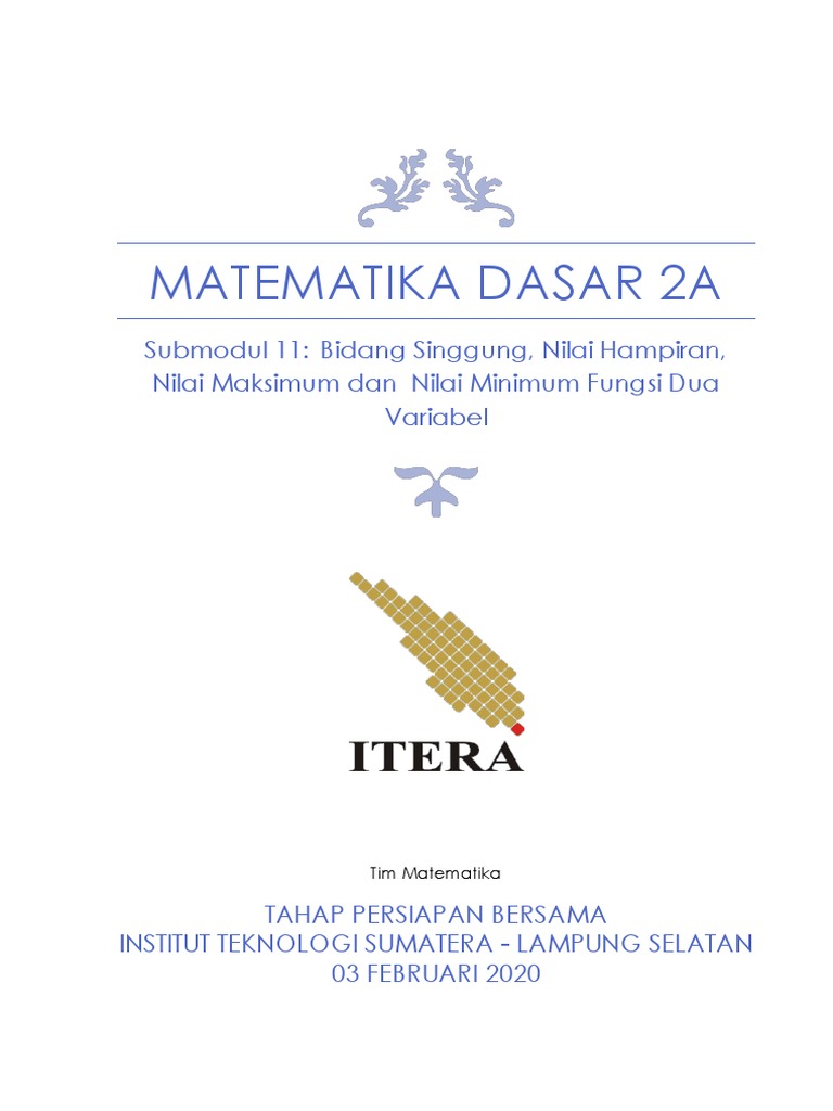 Modul 11 - Matdas 2a Ta 2019-2020 | PDF