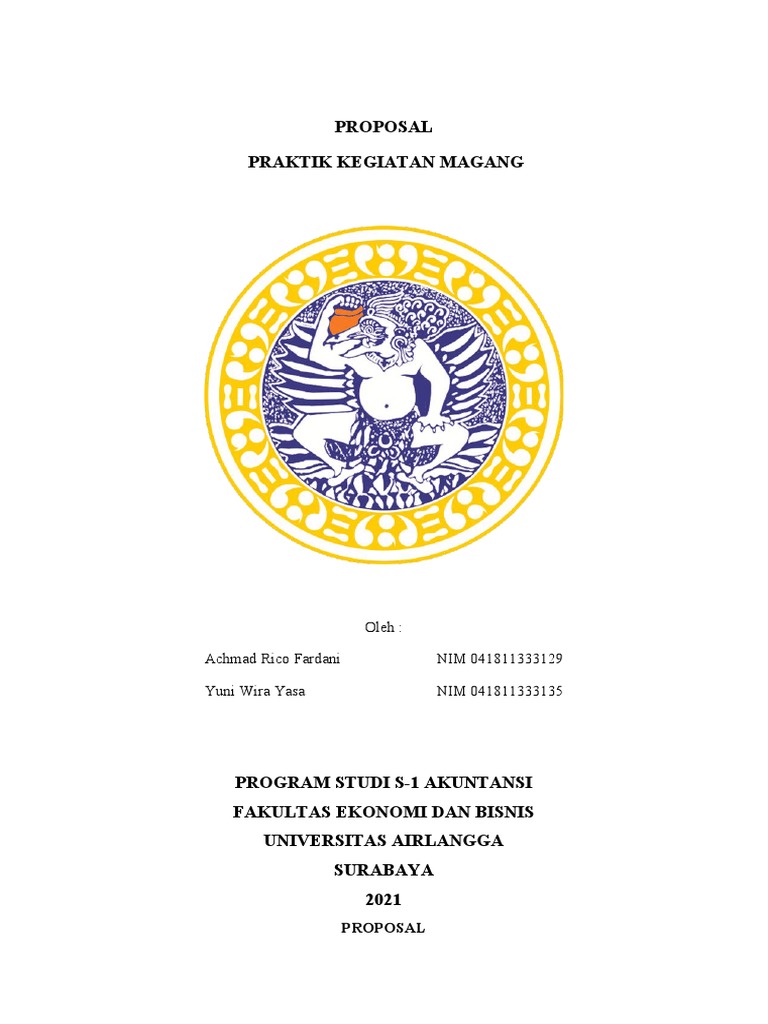 Proposal Magang | PDF