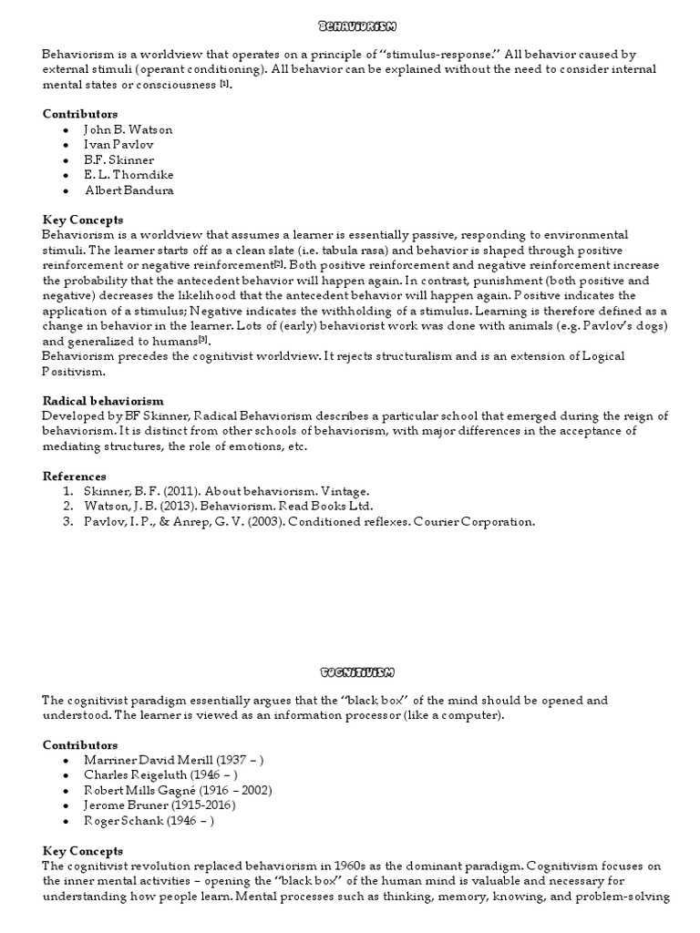 Language Learning Theories | PDF | Language Acquisition | Language ...