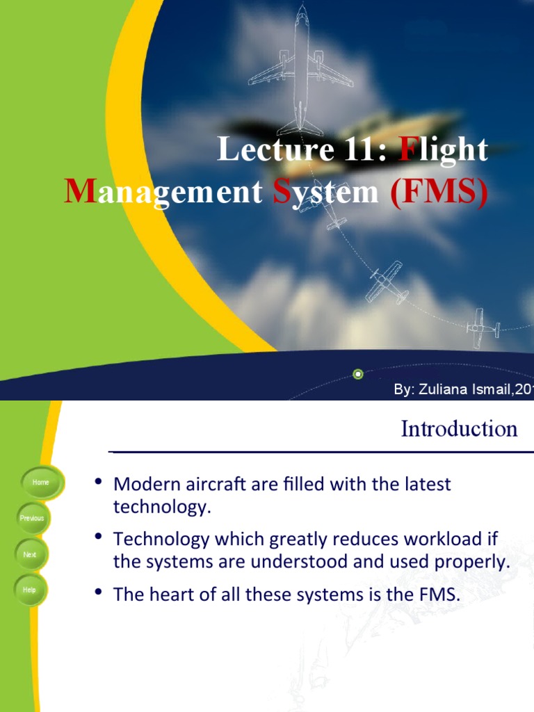 Lecture 11-Flight Management System (FMS)