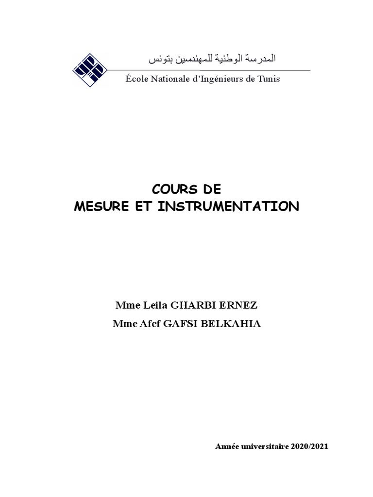 Polycope Mesure Instrumentation | PDF | Mesure | Capteur