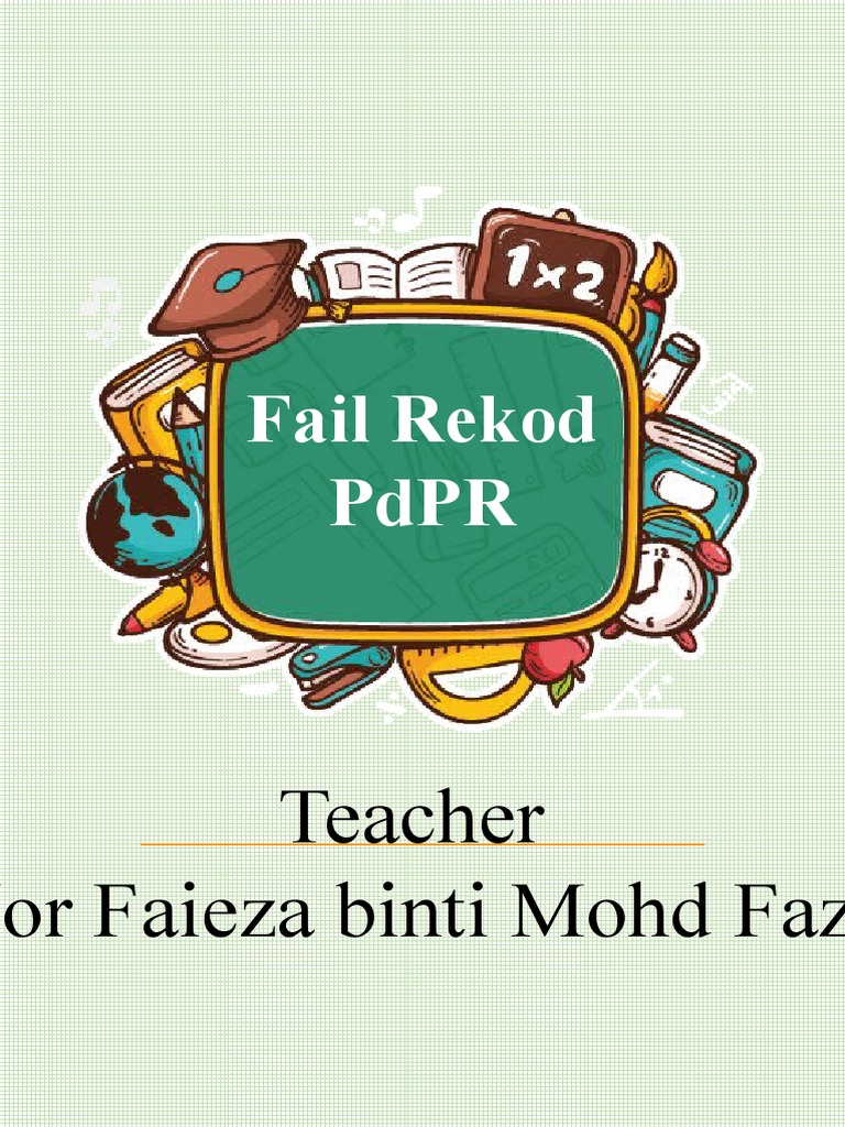 Fail Rekod PDPR: Teacher Nor Faieza Binti Mohd Fazli | PDF | Ramadan