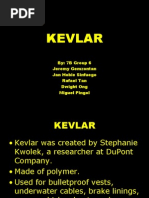 Kevlar: Chemical Composition and Structure | PDF | Fibers | Organic ...