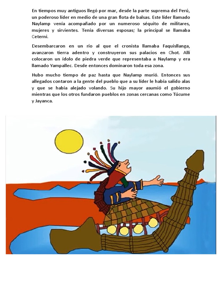La Leyenda de Naylamp y su legado | PDF