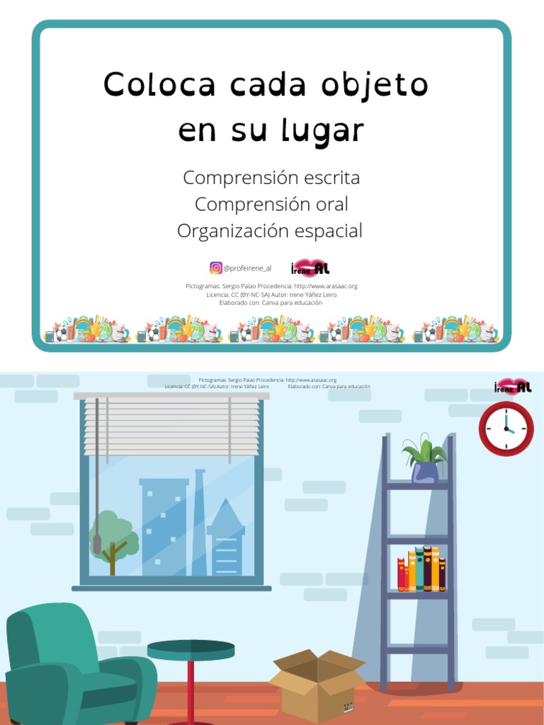 Coloca Cada Imagen en Su Lugar | PDF