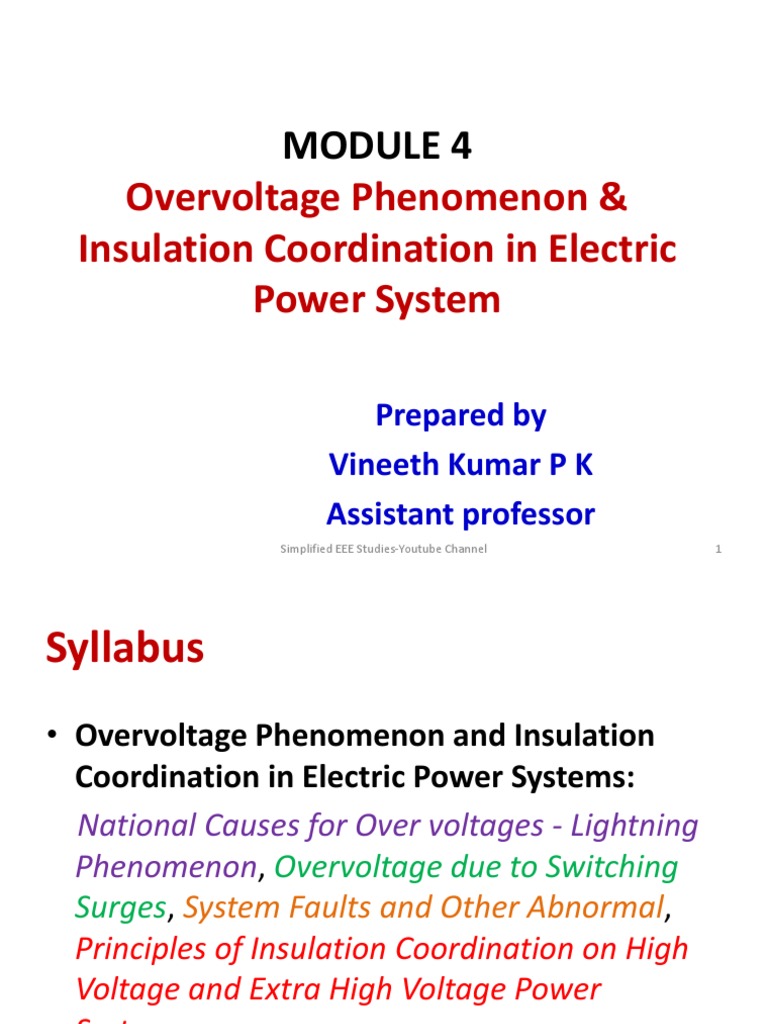 Overvoltage Protection in Power Systems | PDF | Insulator (Electricity ...